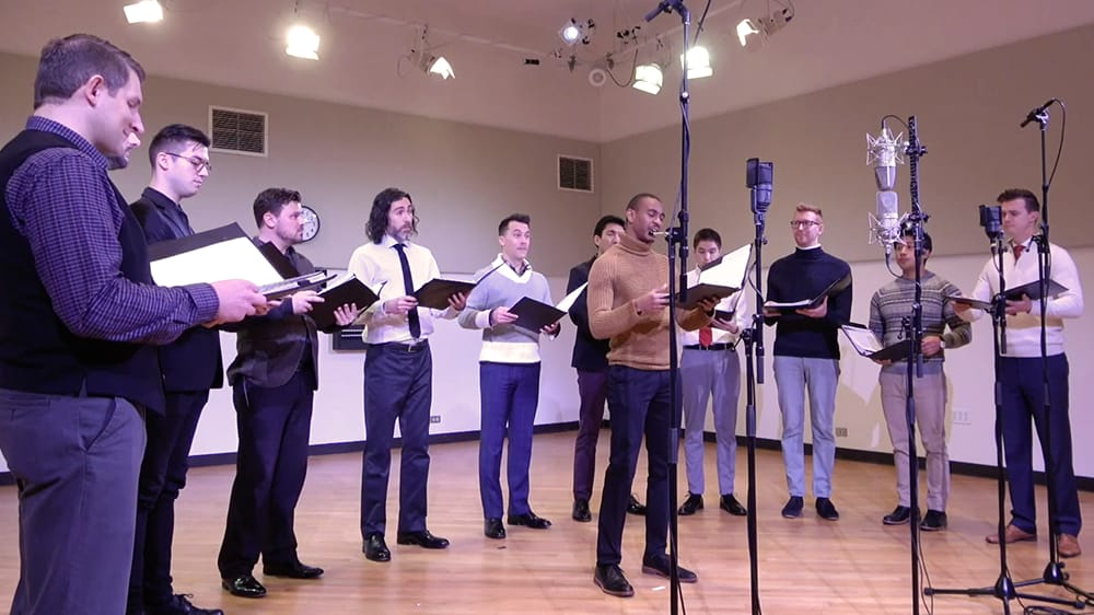 Video | Chanticleer Returns to WFMT for an Impromptu of Festive Holiday Music | WFMT