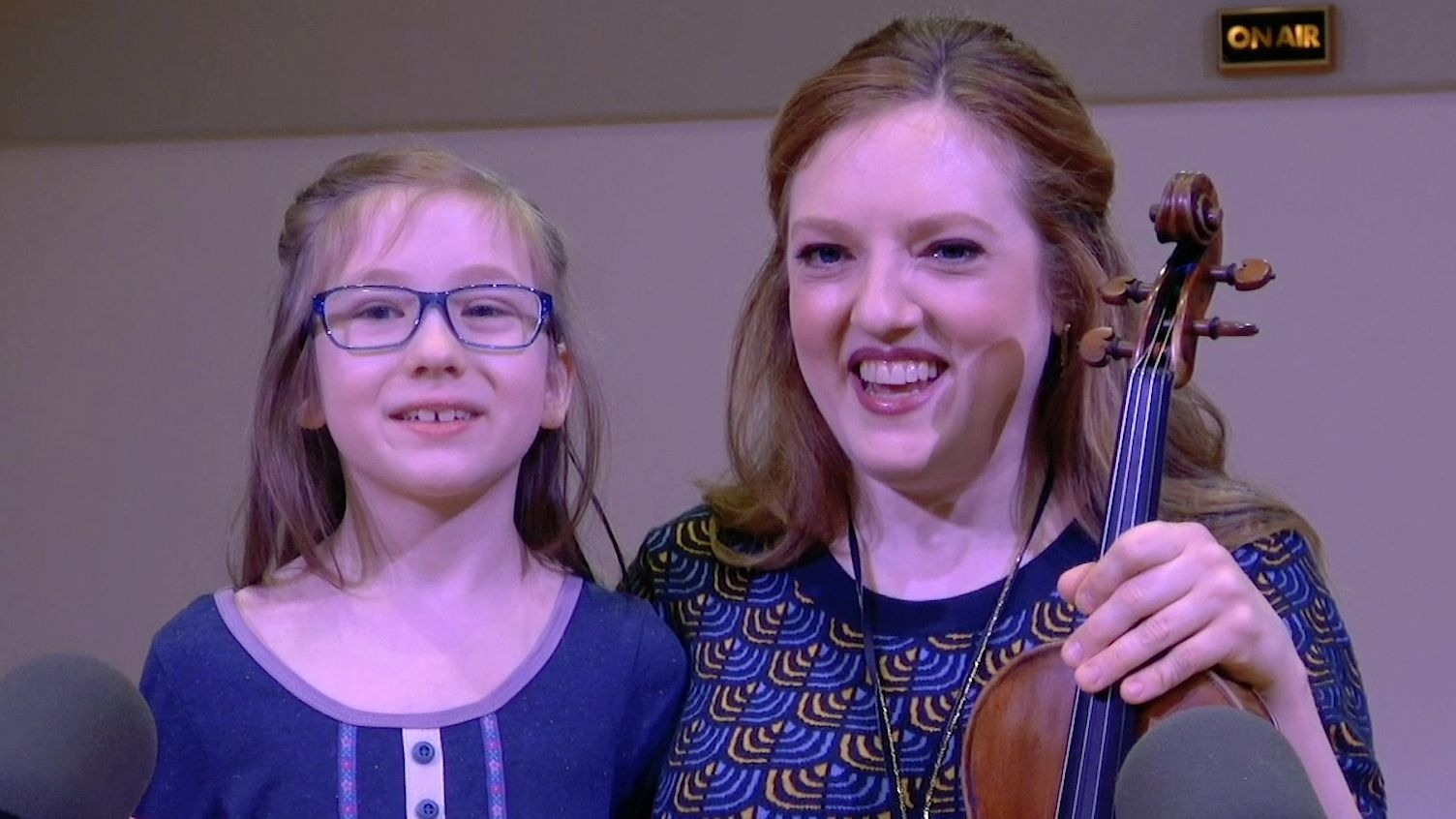 Video: Rachel Barton Pine, Daughter Sylvia Pine Help Launch WFMT's New ...