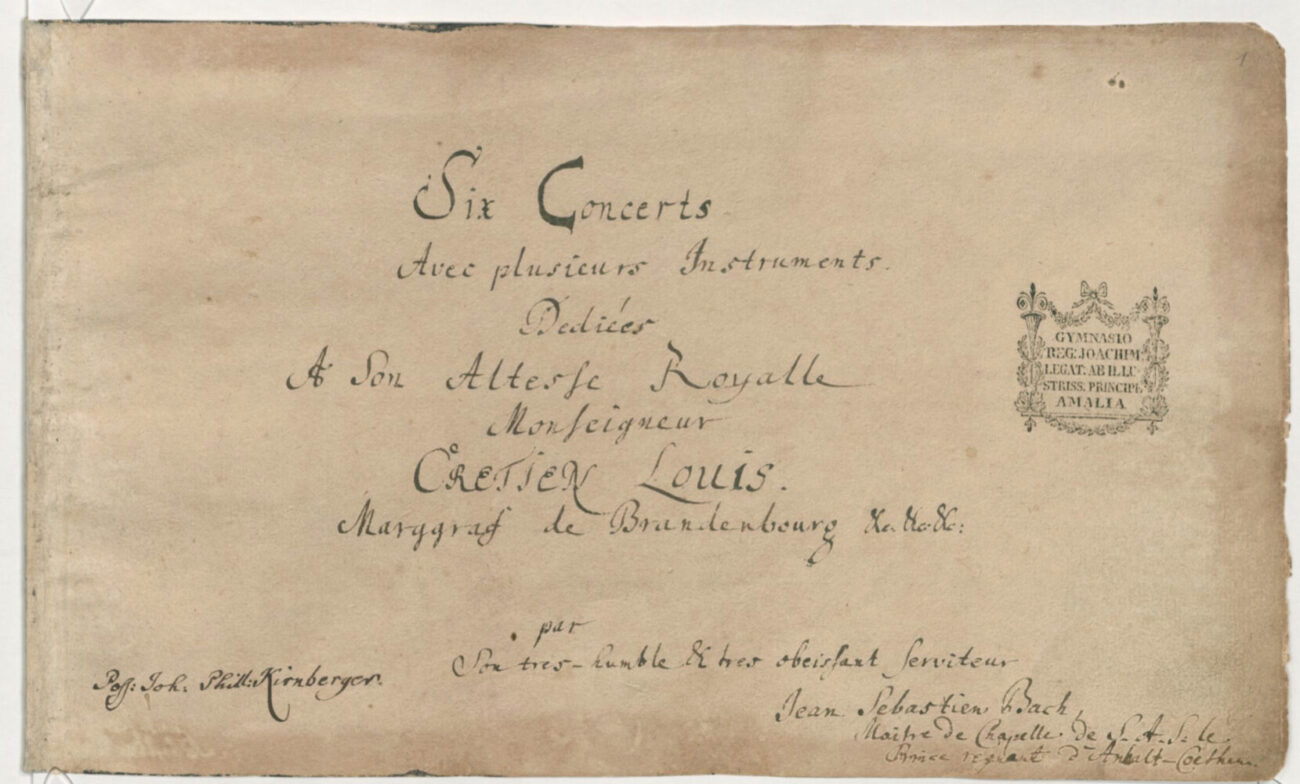 Brandenburg Concertos: Behind Bach's Late-Blooming Triumphs | WFMT