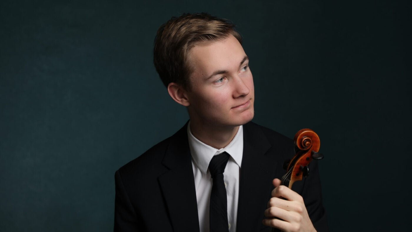 Encore broadcast | Clark Snavely, 18, violin | WFMT